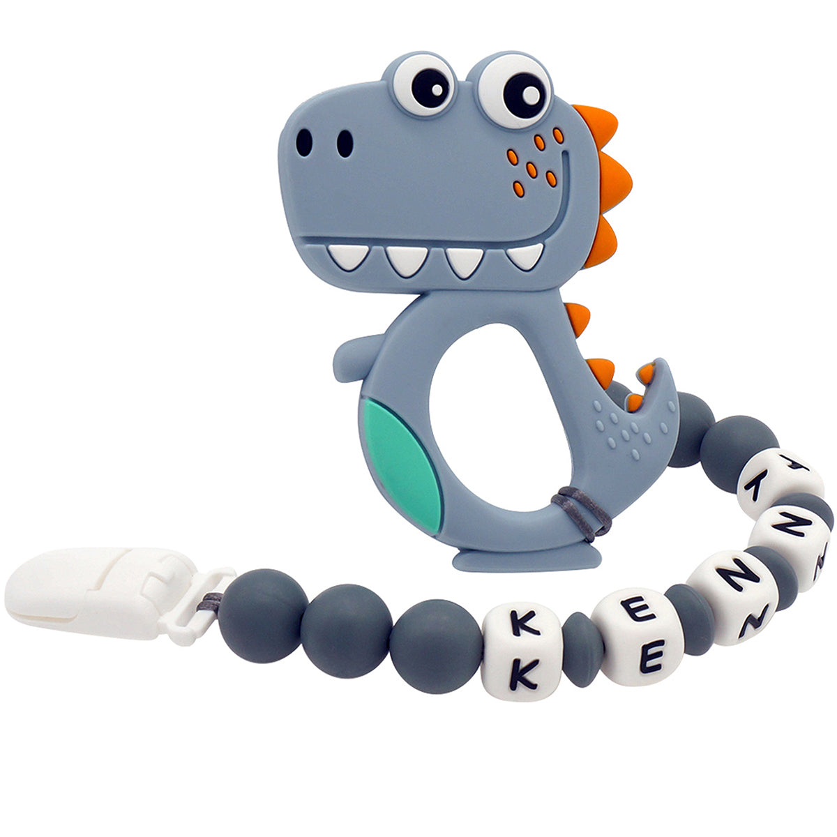 Personalized Teether Toy with Name - T-Rex – Panny & Mody Global Store